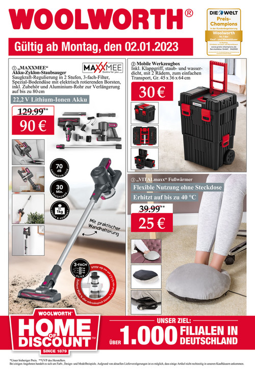 Woolworth Prospekt - Seite 1